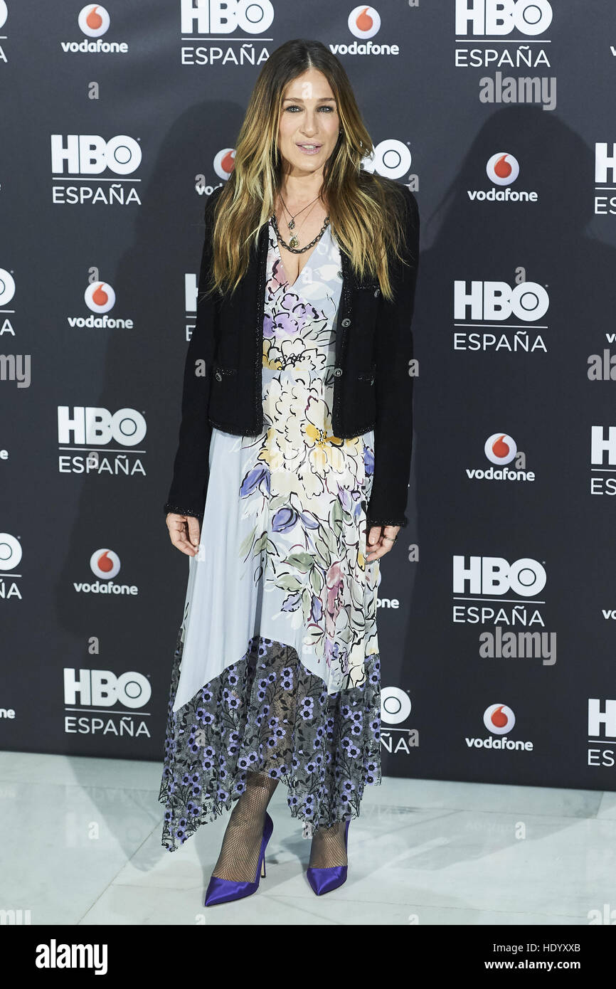 Madrid, Madrid, Spain. 15th Dec, 2016. Sarah Jessica Parker attended ...