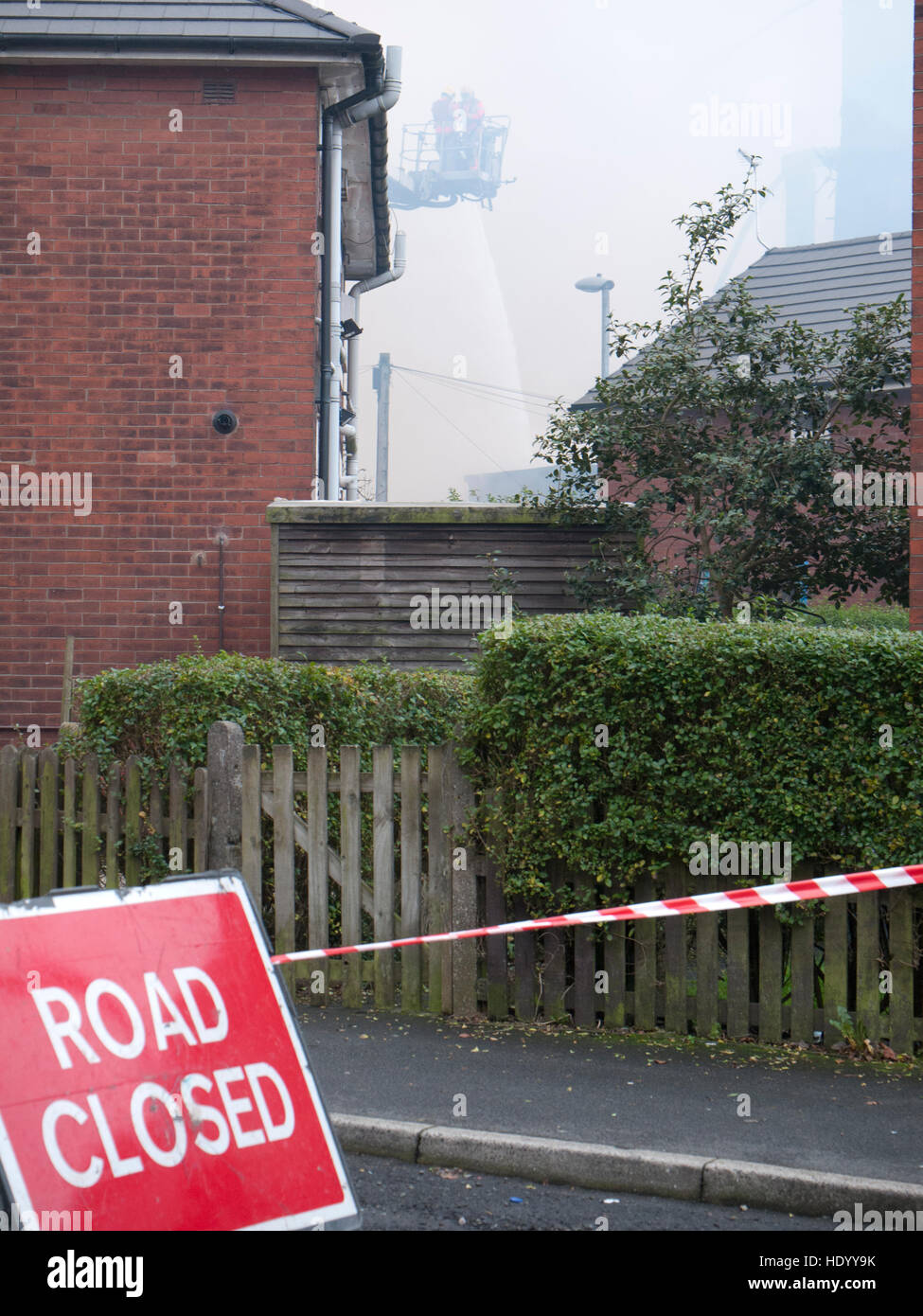 Oldham Lancashire, UK. 15th Dec, 2016. Huge fire was attended by the ...