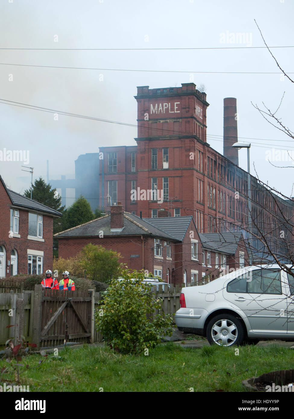 Oldham mill fire hi-res stock photography and images - Alamy