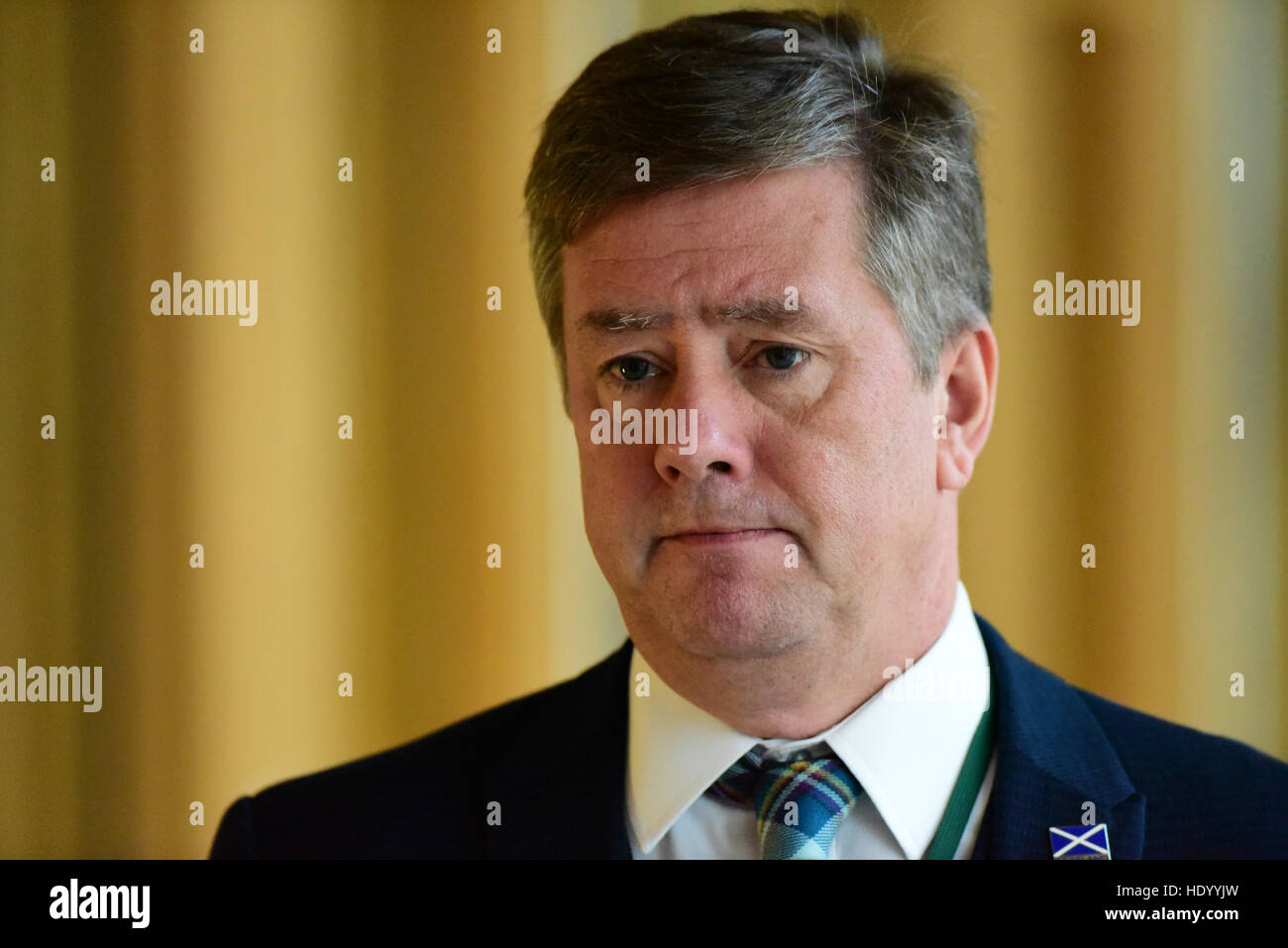 Edinburgh, Scotland, UK. 15, December, 2016. Economy Secretary Keith ...