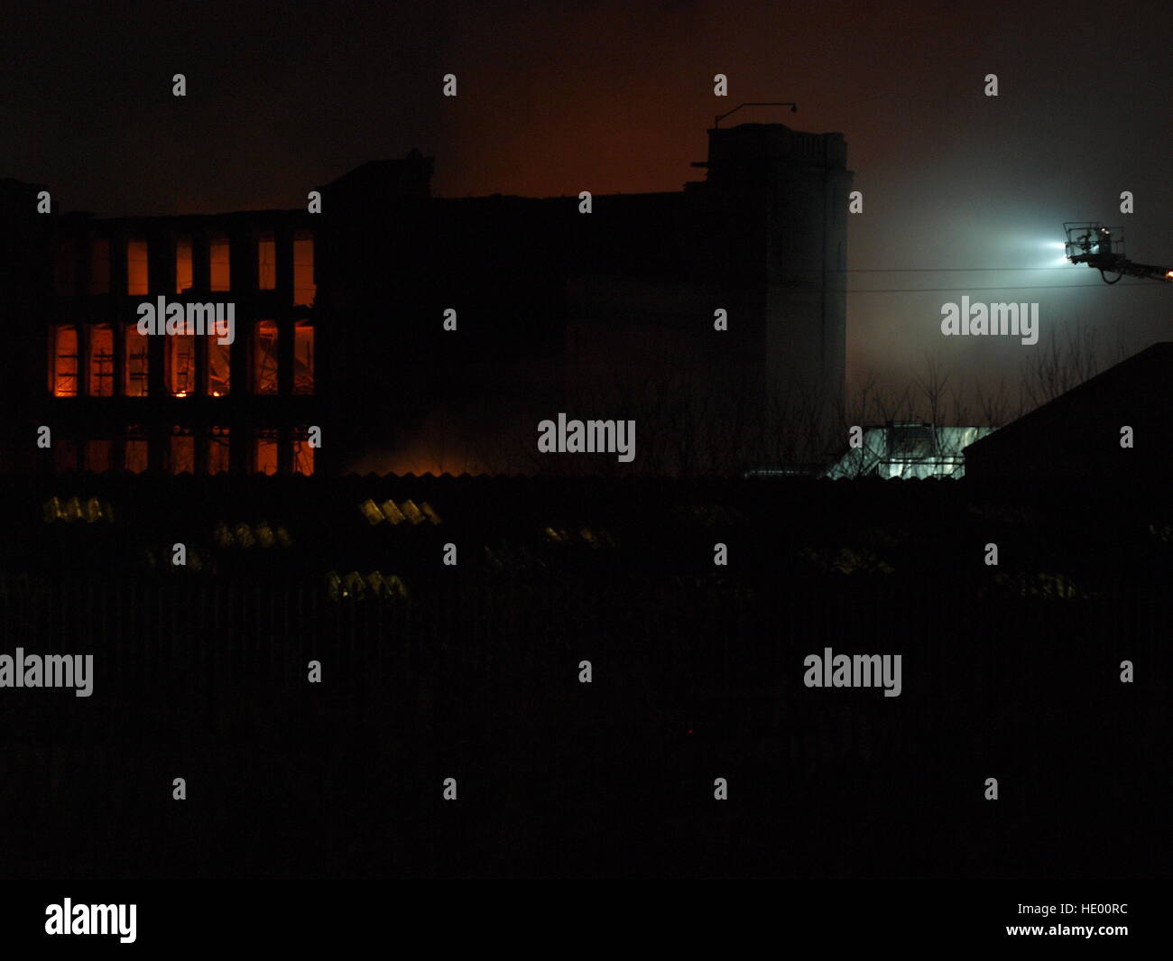 Oldham mill fire hi-res stock photography and images - Alamy