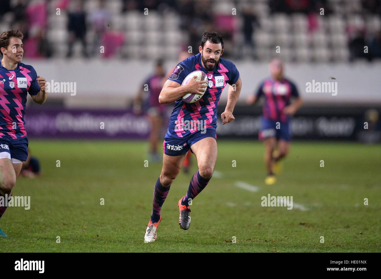 Paris, France. 15th Dec, 2016. European Challenge Rugby, Stade ...
