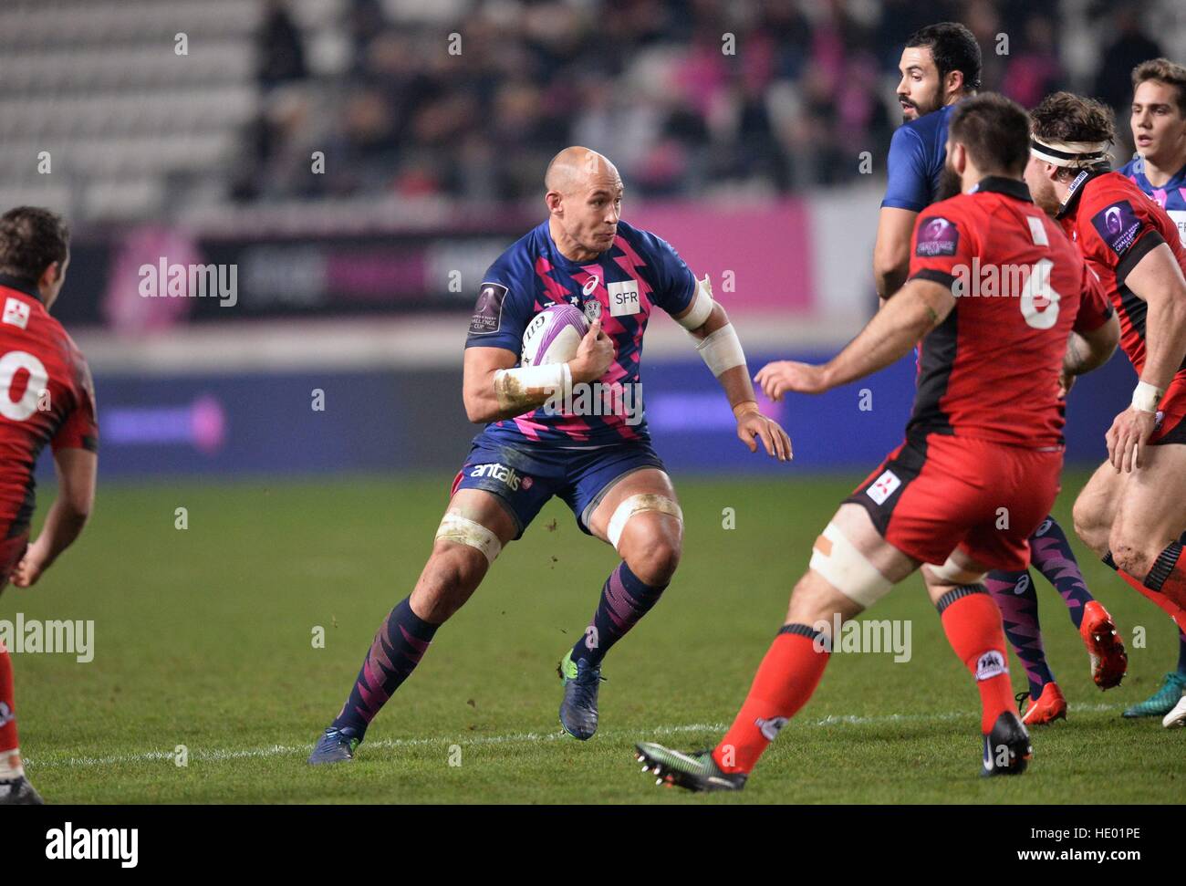 Paris, France. 15th Dec, 2016. European Challenge Rugby, Stade ...