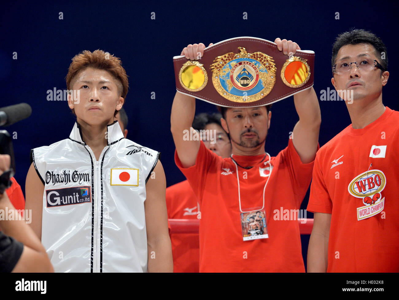 (L-R) Naoya Inoue (JPN), Koji Matsumoto, Shingo Inoue, SEPTEMBER 4 ...