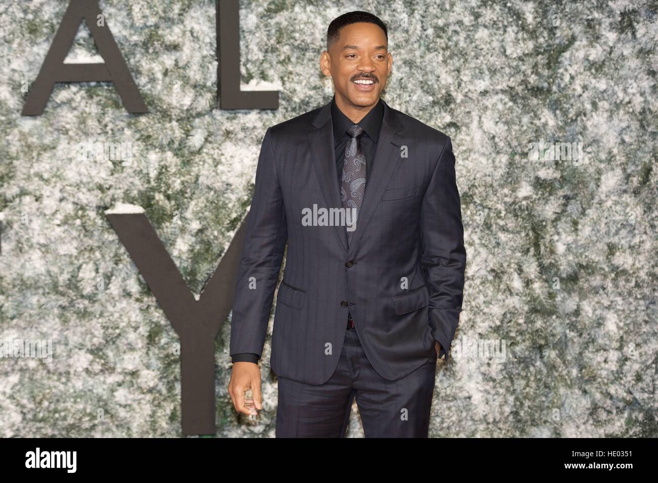 London, UK. 15th Dec, 2016. Will Smith attends the European Premiere of ...
