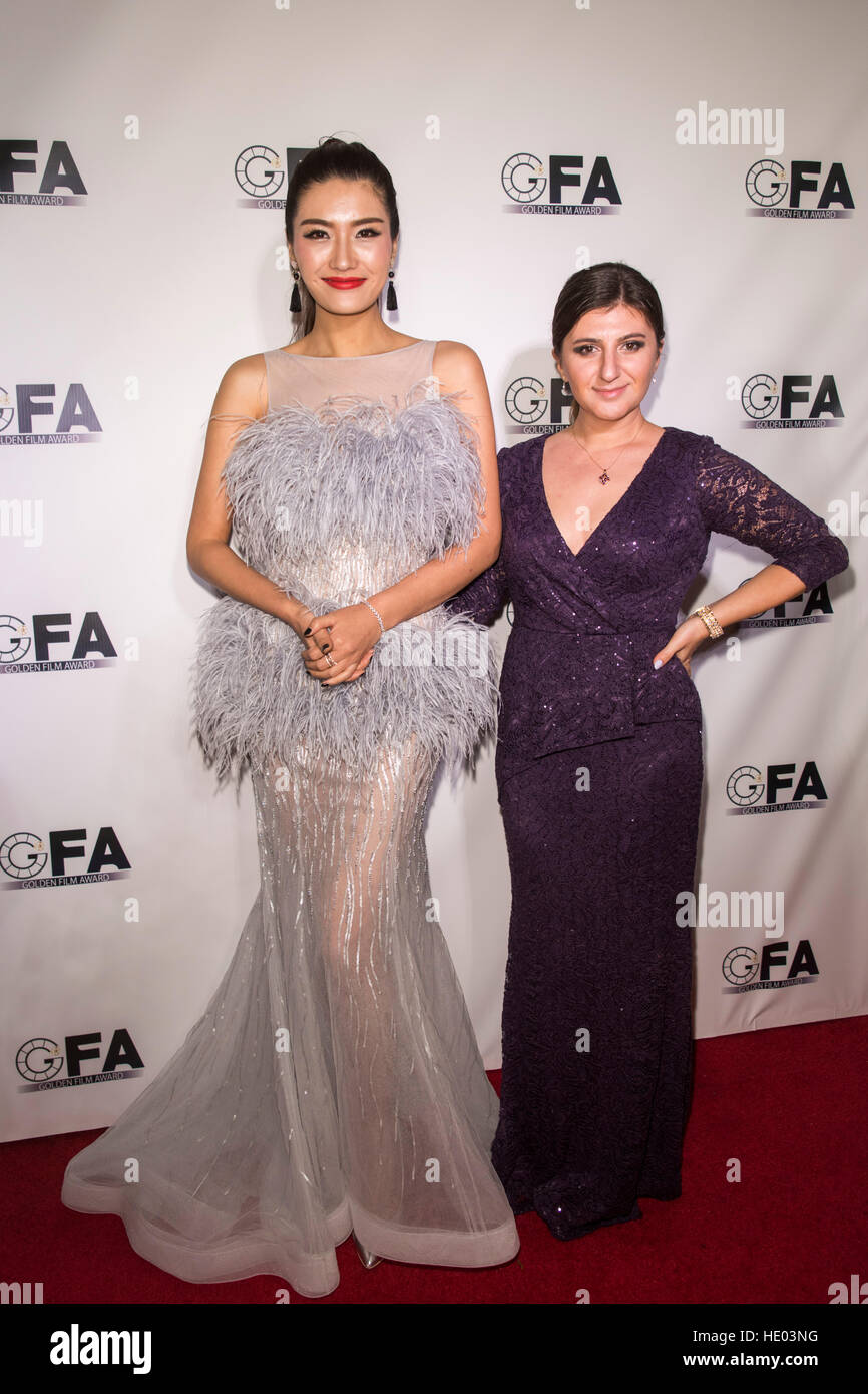 Los Angeles, USA. 14th Dec, 2016. Jin Ye, Lousine Karibian attends at ...