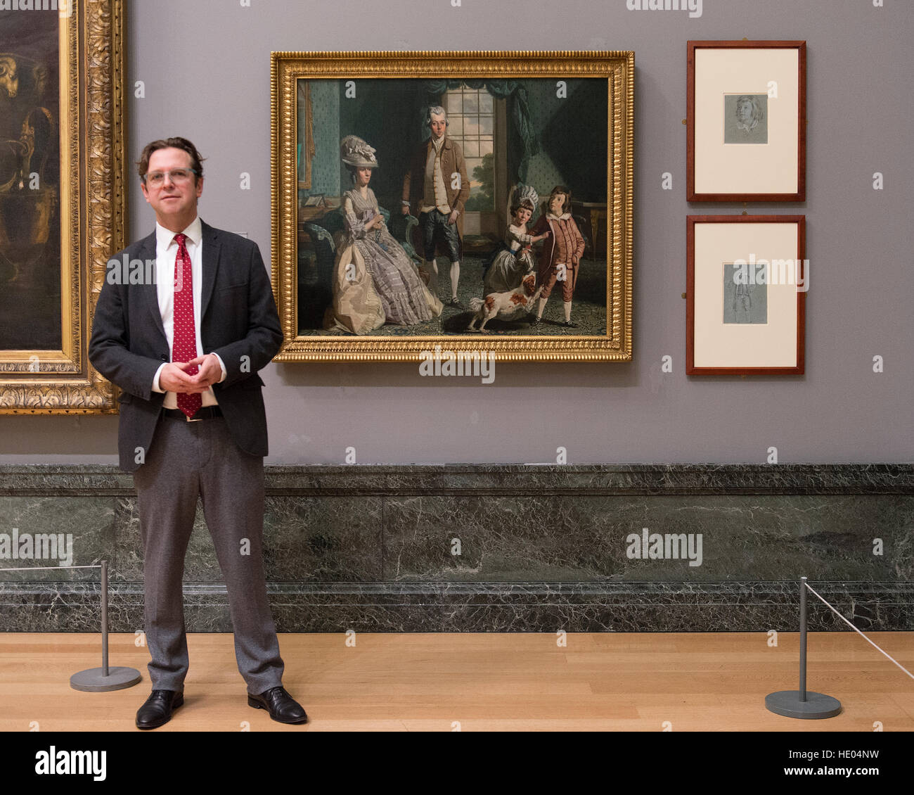 Tate Britain, London, UK. 16th December, 2016. Alex Farquharson ...