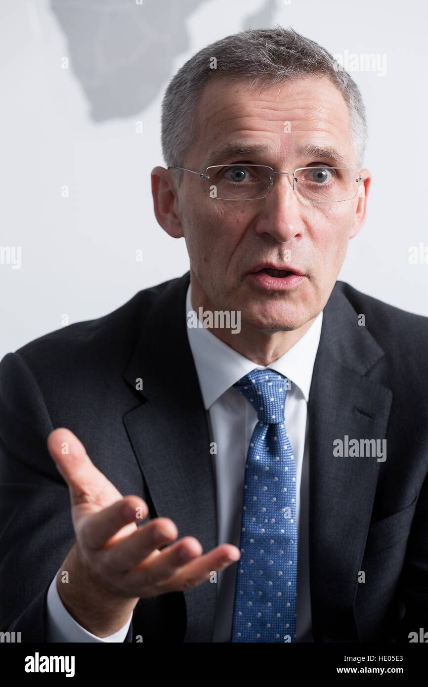 Brussels, Belgium. 16th Dec, 2016. NATO General Secretary Jens ...