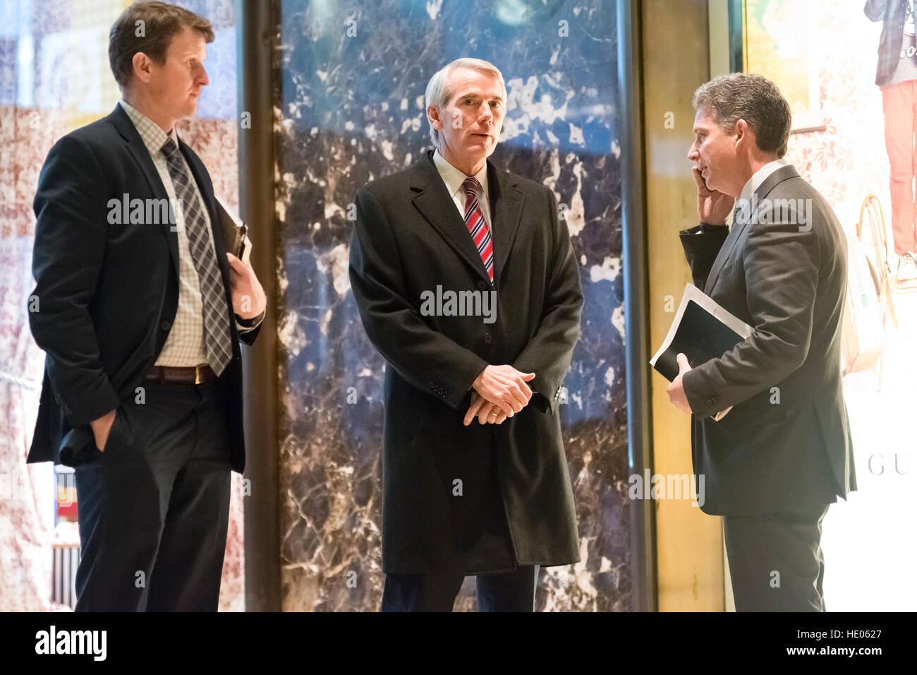 New York, Us. 14th Dec, 2016. United States Senator Robert Portman ...