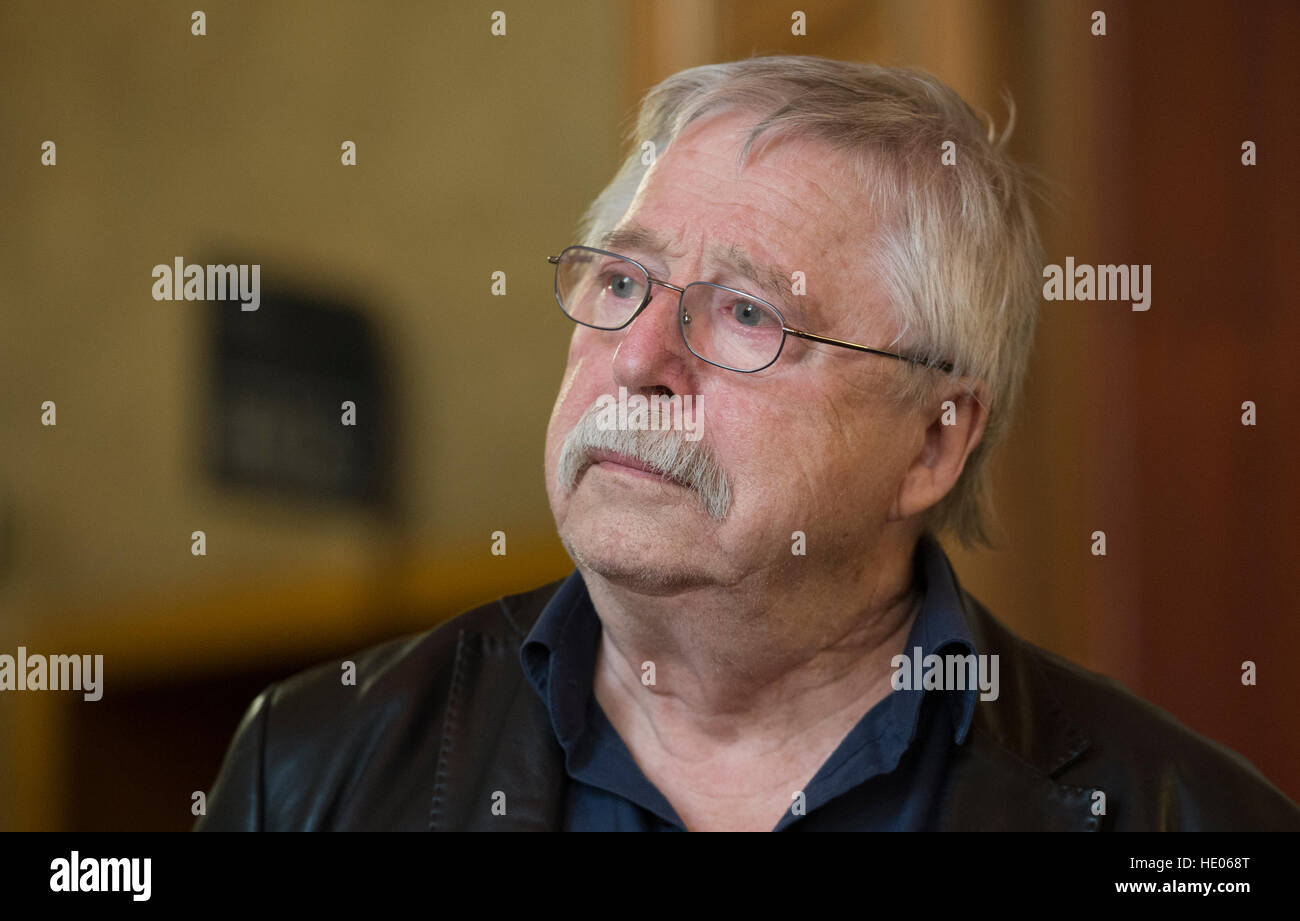 Singer and songwriter Wolf Biermann, photographed during a reception ...