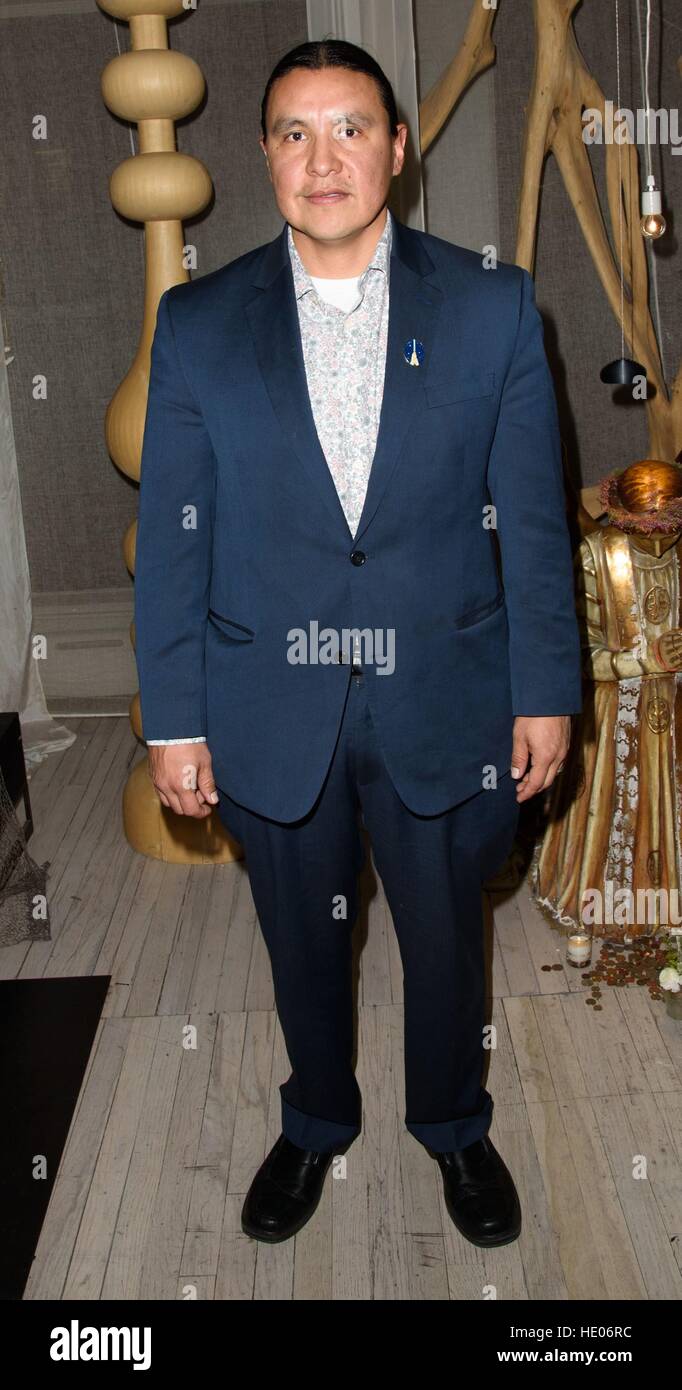 New York, NY, USA. 15th Dec, 2016. Chase Iron Eyes in attendance for ...