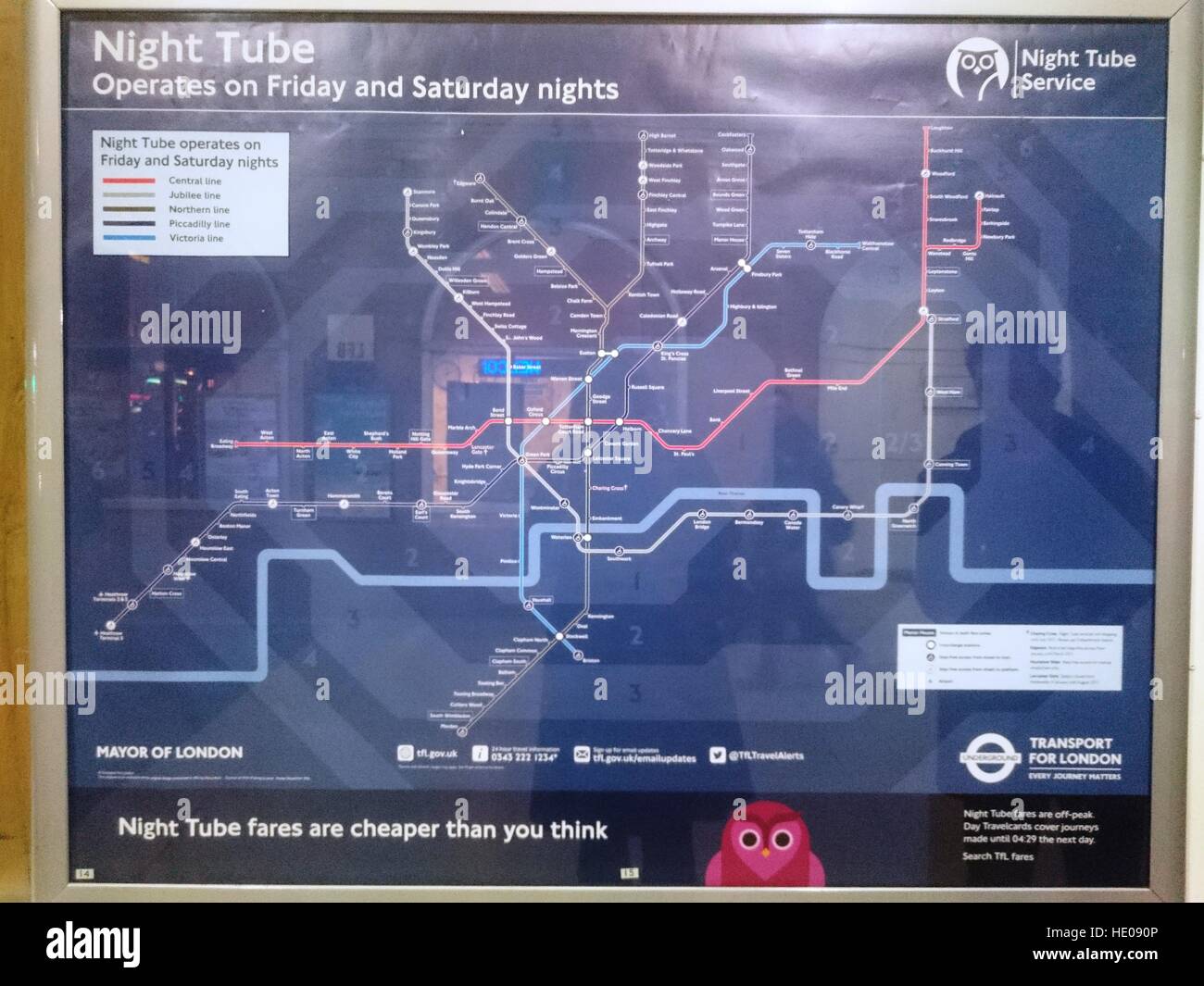 London underground map piccadilly line hi-res stock photography and ...