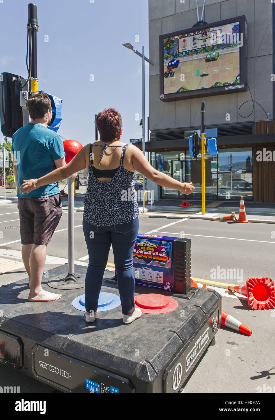 Christchurch super street arcade hi-res stock photography and images ...