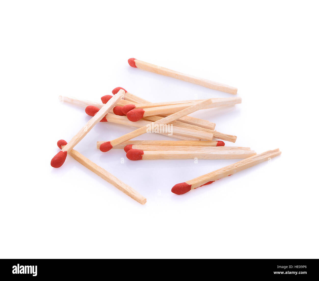matches isolated on white Stock Photo - Alamy