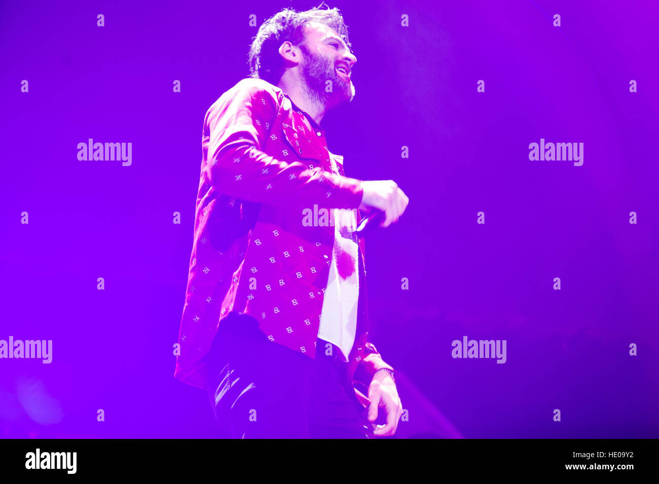 Atlanta, USA. 16th Dec, 2016. Alex Pall of The Chainsmokers performing ...