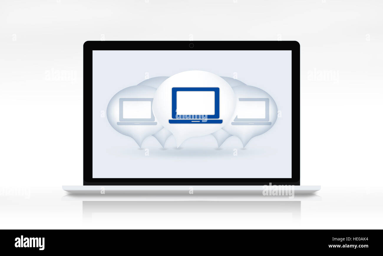 Computer Device Electronic Technology Concept Stock Photo - Alamy