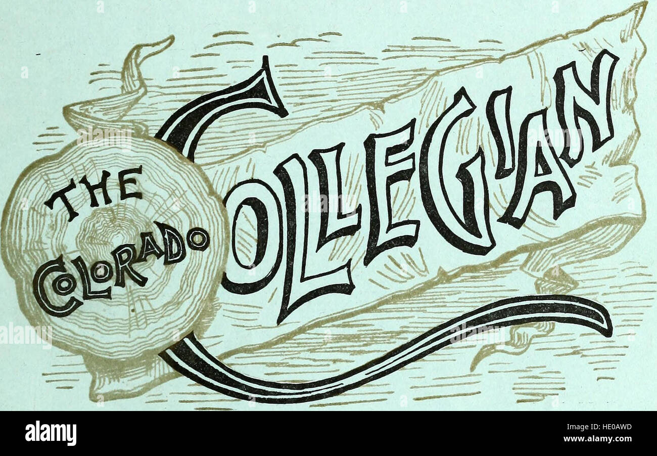 This periodical, 'The Colorado Collegian,' covers a range of topics ...