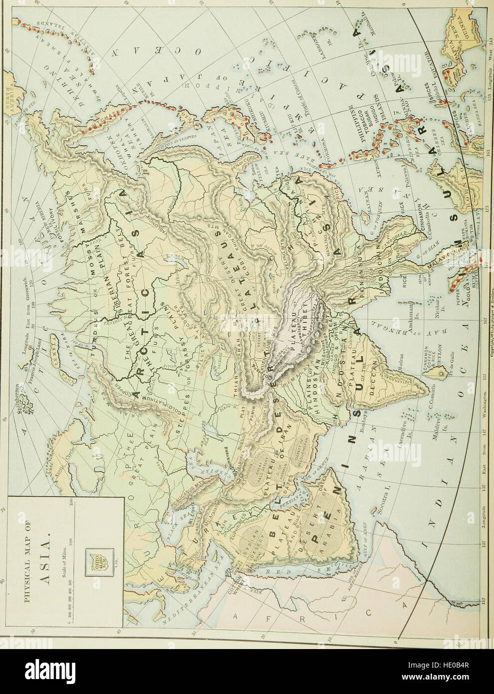 Harper's 1885 School Geography provides a comprehensive overview of the ...