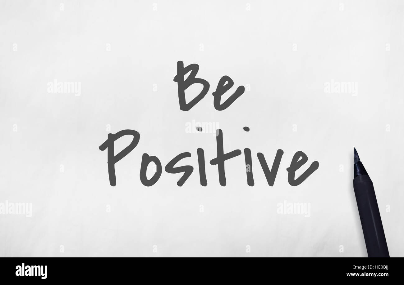 Be Brave Positive Change Concept Stock Photo - Alamy