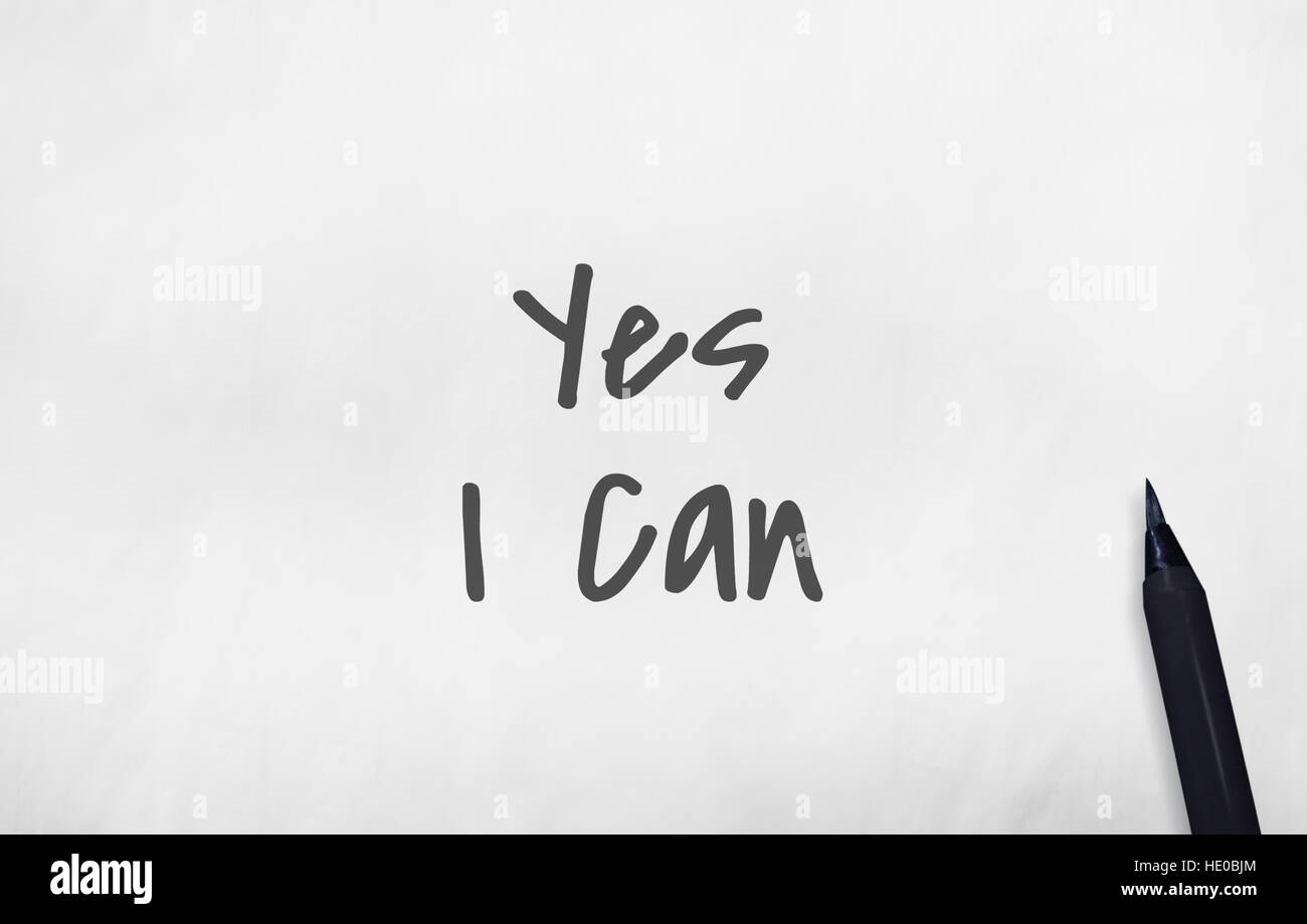 Yes i can hi-res stock photography and images - Alamy