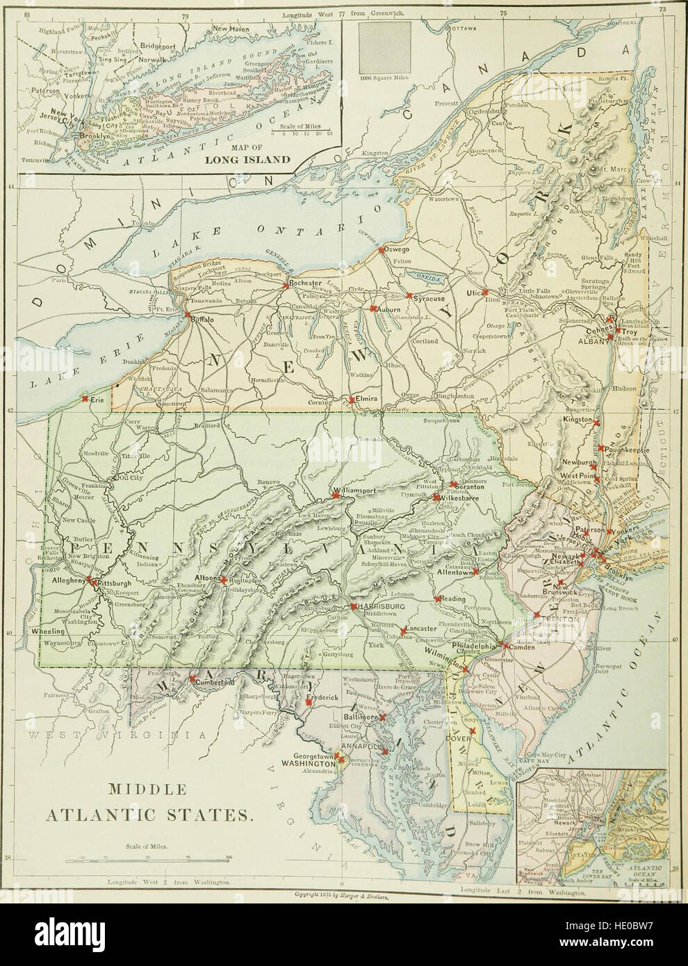 *Harper's School Geography* (1885) is a textbook designed to teach ...