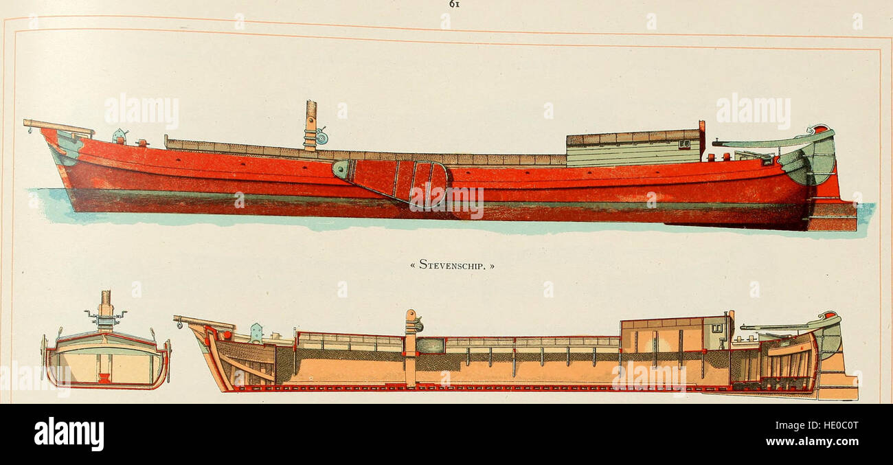 This 1913 work traces the history and evolution of shipbuilding from ...