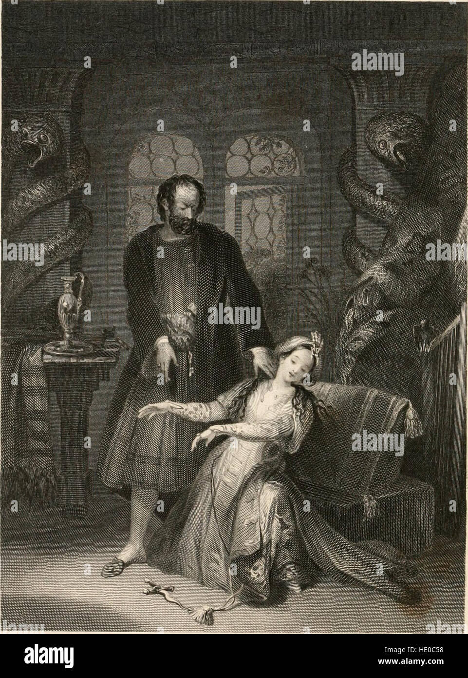 Leila; or, The siege of Granada- and Calderon, the courtier (1838 Stock ...