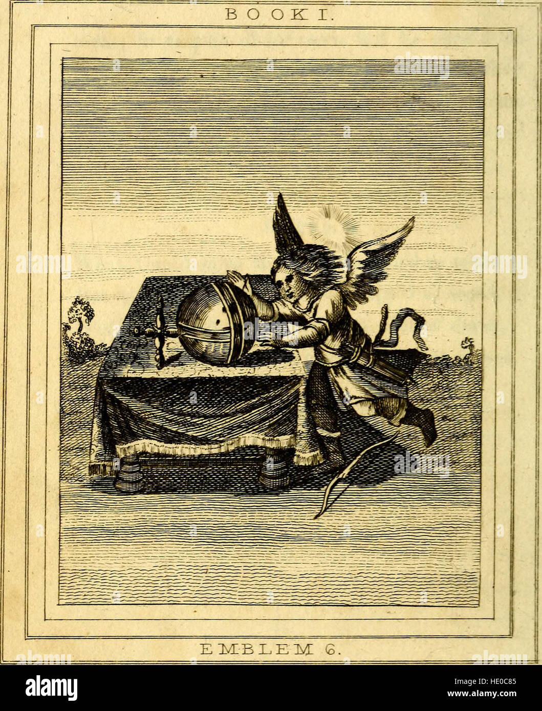 *Emblems, Divine and Moral* (1824) is a collection of symbolic ...