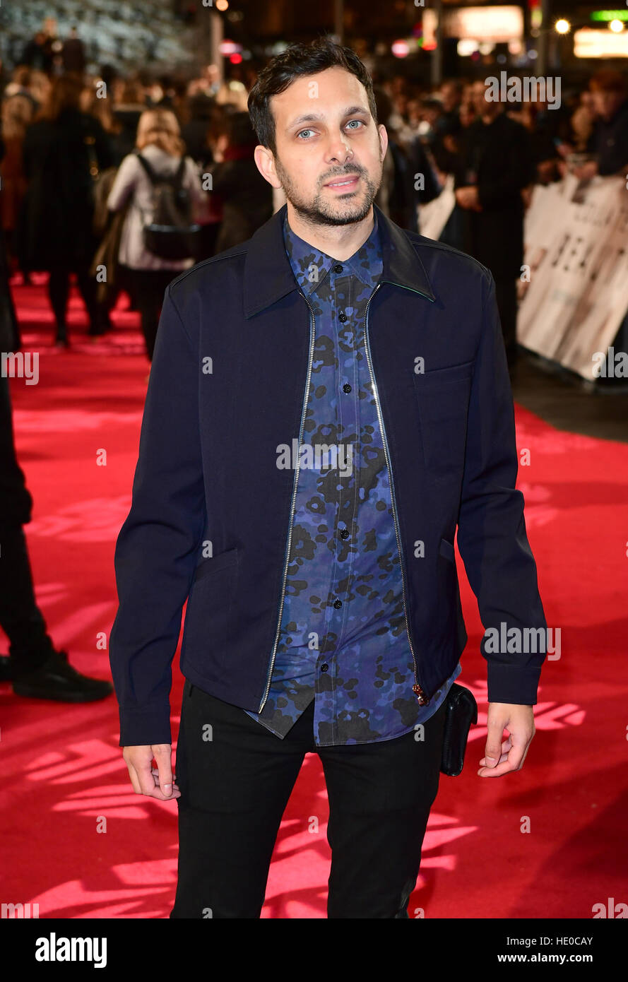 Dynamo attending the European premiere of Collateral Beauty, held at ...