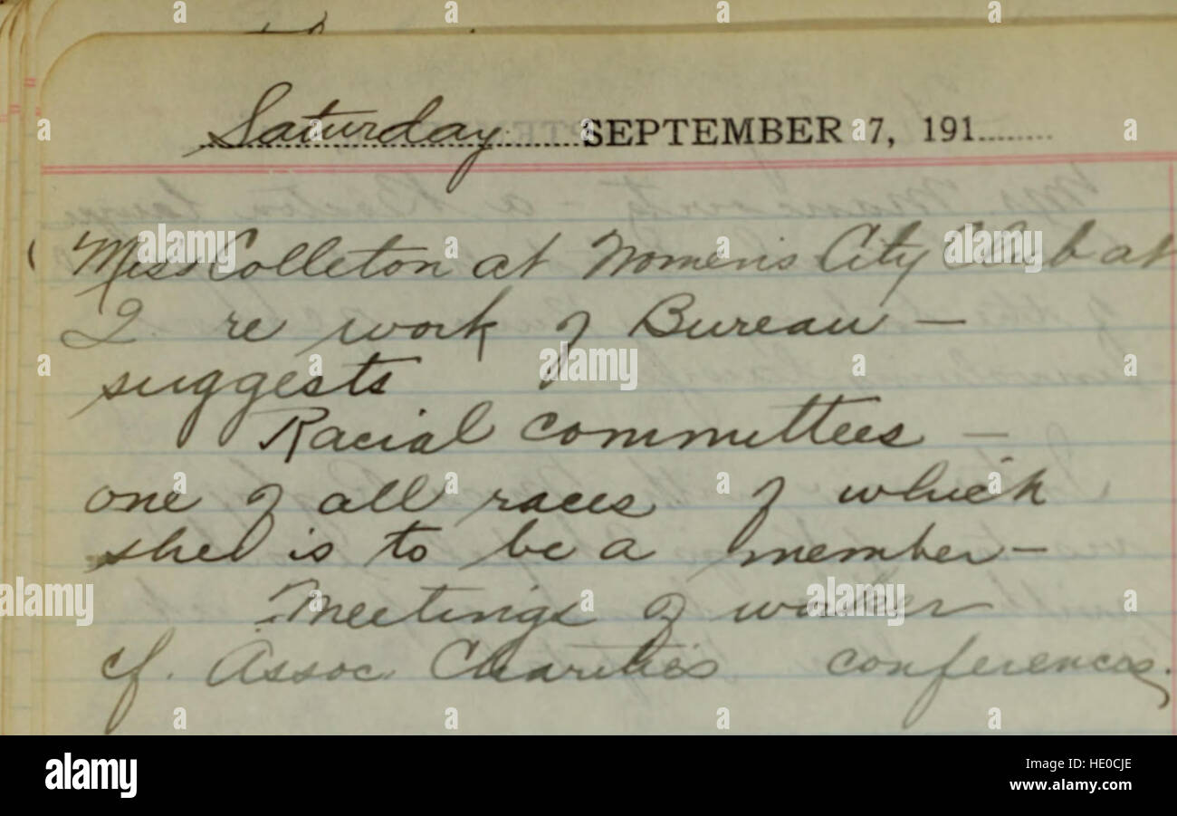 This 1918 collection includes the professional diaries of Alice ...