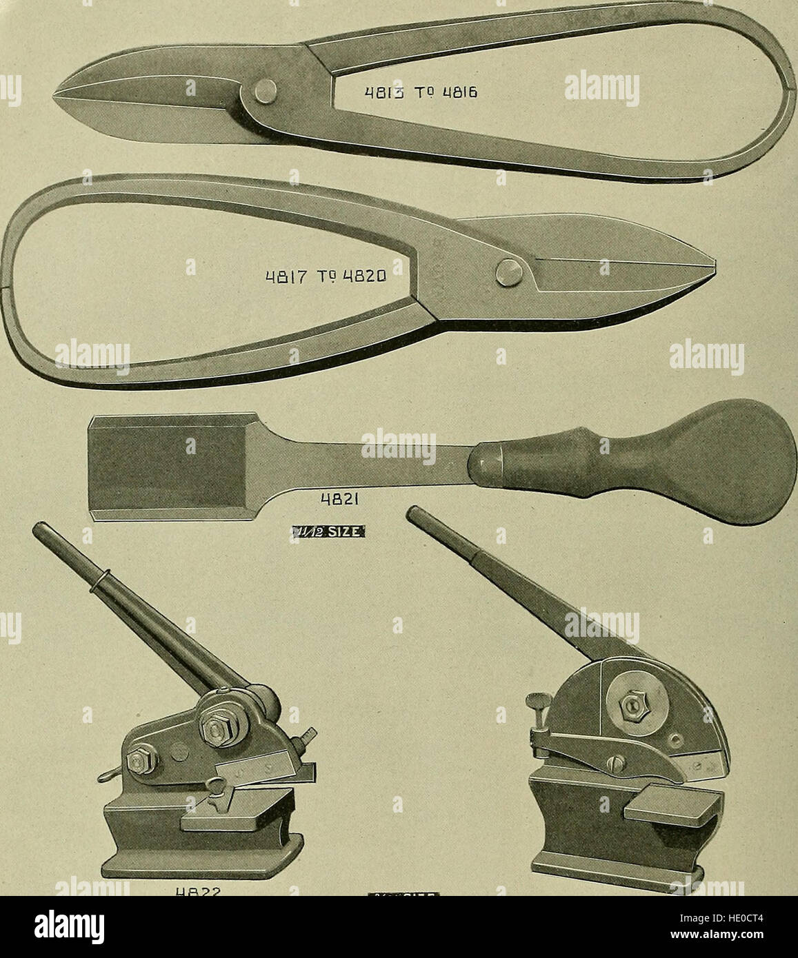 This 20th-century catalog features a range of tools, parts, and ...