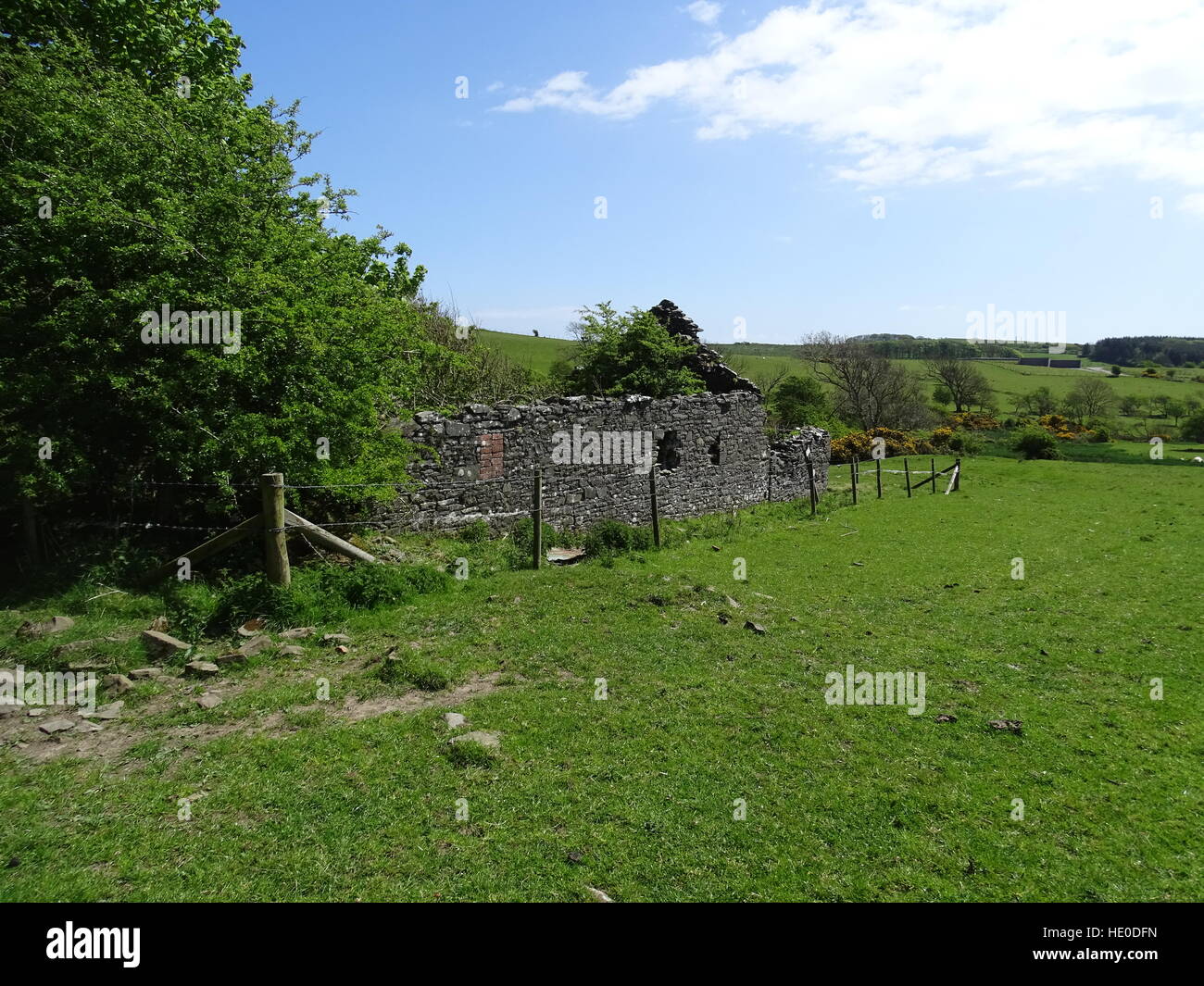 Dunrod Mill, Rerrick Stock Photo - Alamy