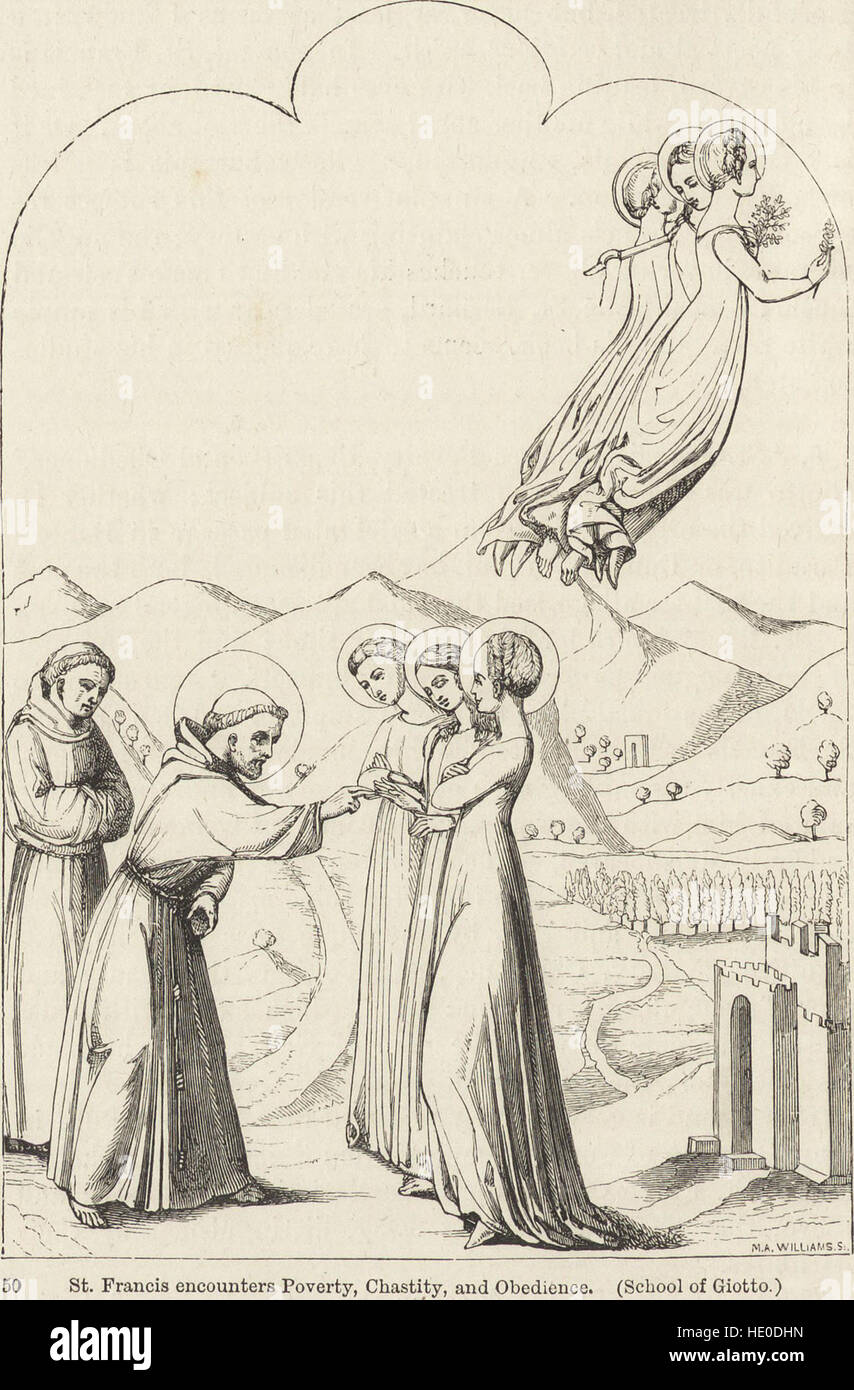 A 1890 work examining the portrayal of monastic orders and their ...