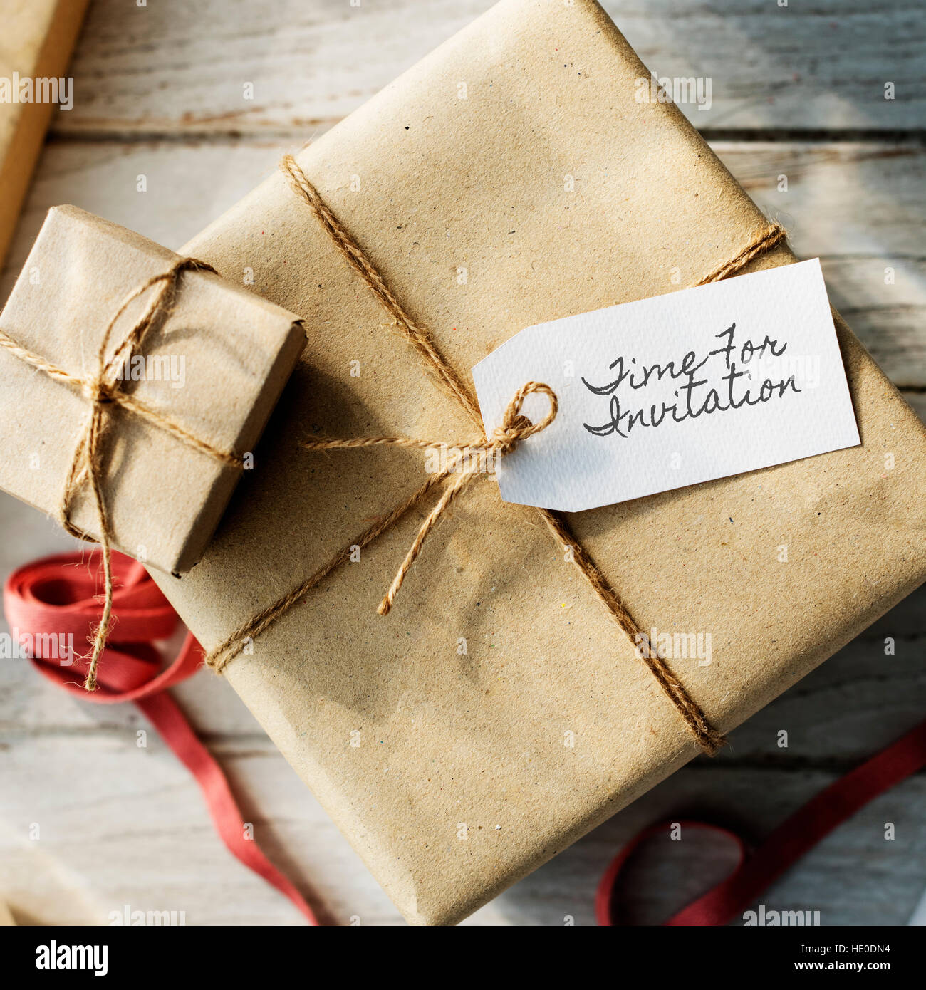 You Are Invited Invitation Time Concept Stock Photo - Alamy