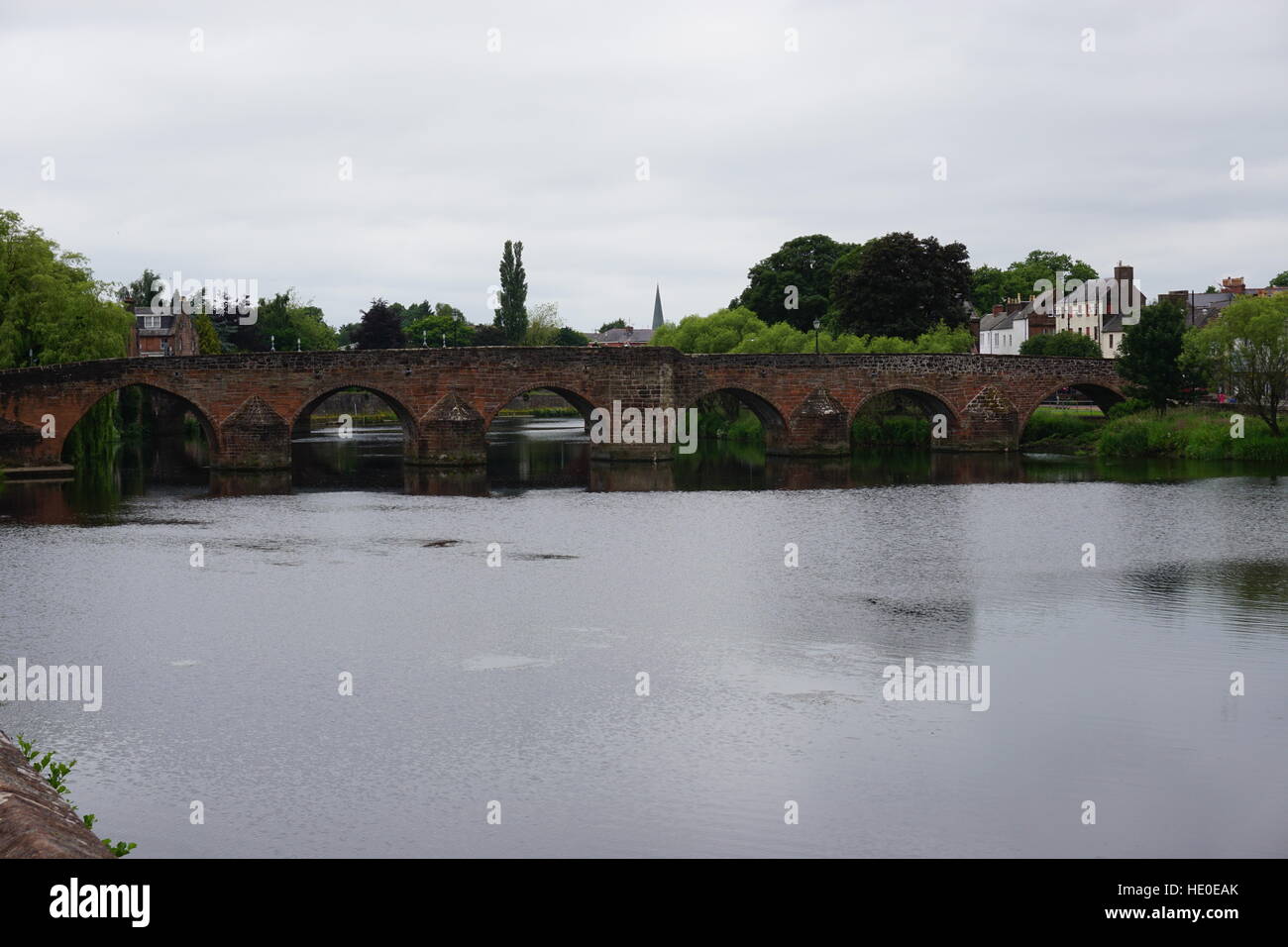 Devorgillas Bridge Dumfries Stock Photo - Alamy