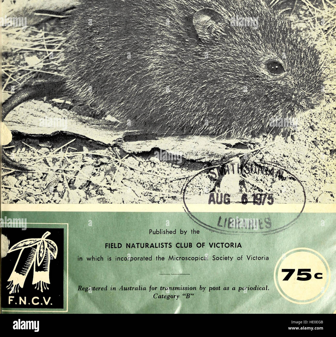 *The Victorian Naturalist* (1975) is a scientific journal documenting ...