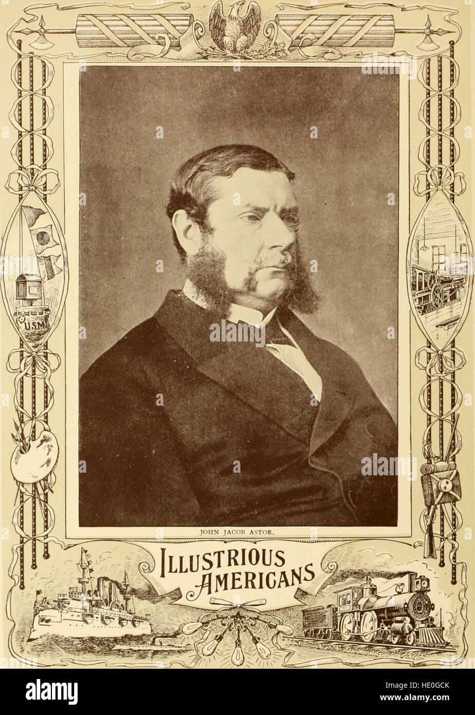 The great American book of biography (1896 Stock Photo - Alamy
