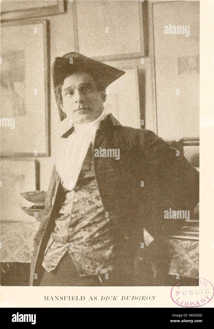 This 1910 work examines the life and artistic achievements of actor ...