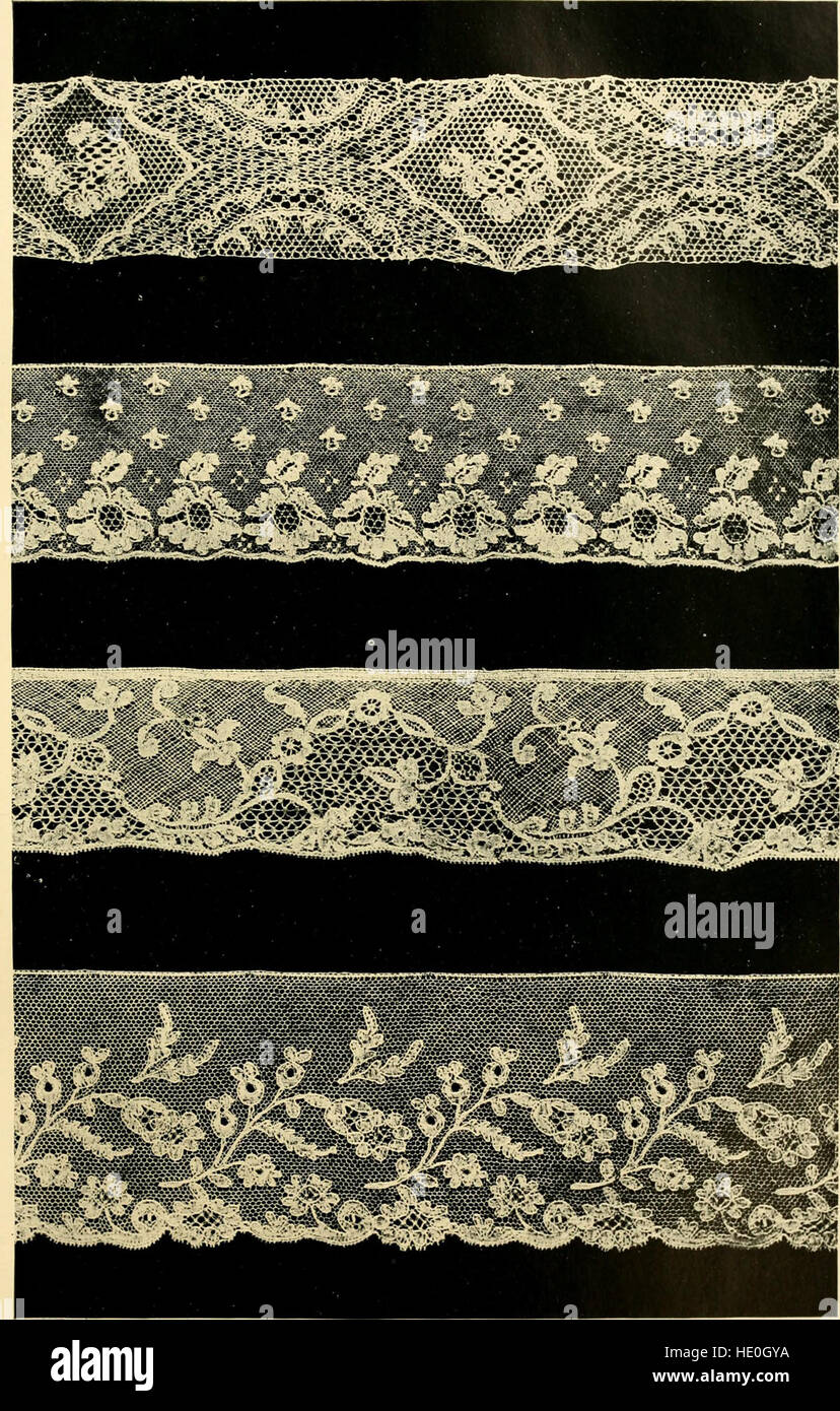 The 1902 *History of Lace* examines the origins, development, and ...