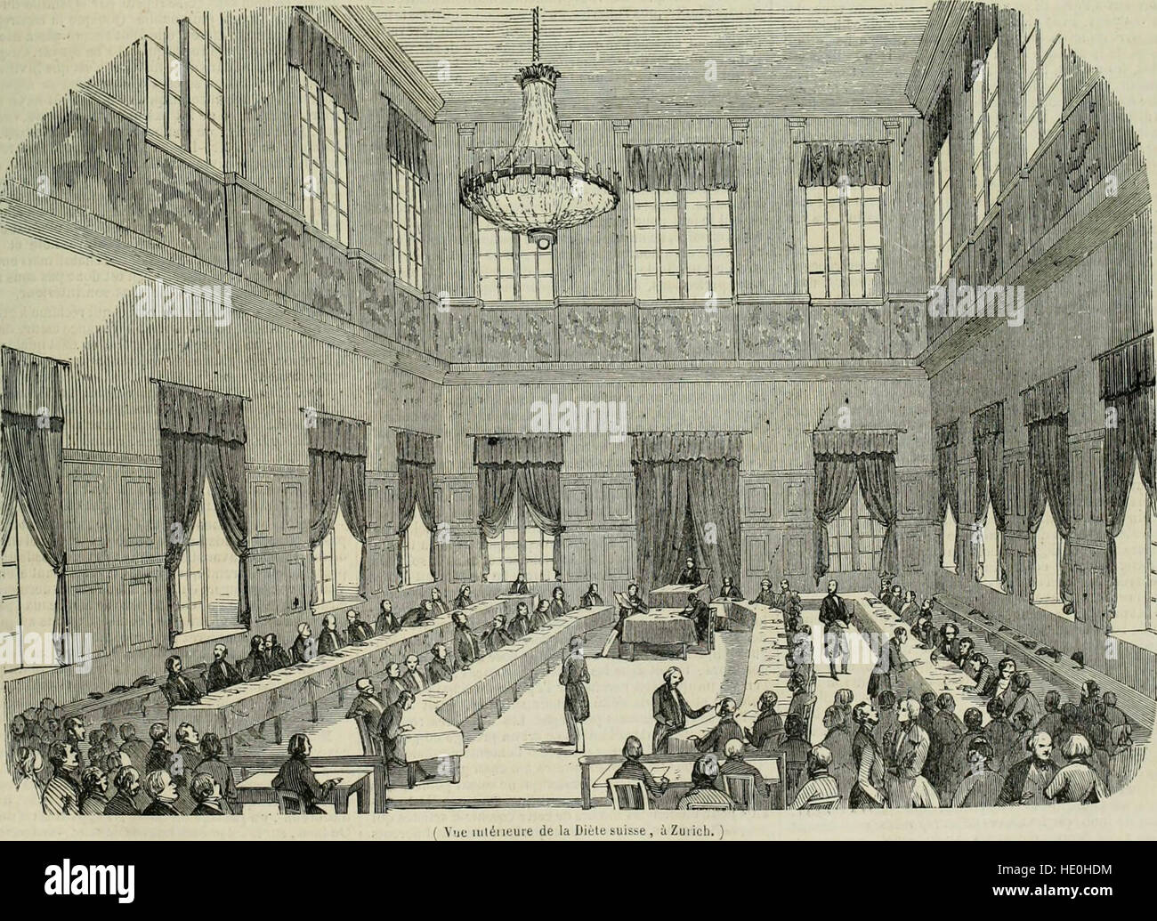 This 1843 French periodical, *L'illustration*, was a major publication ...