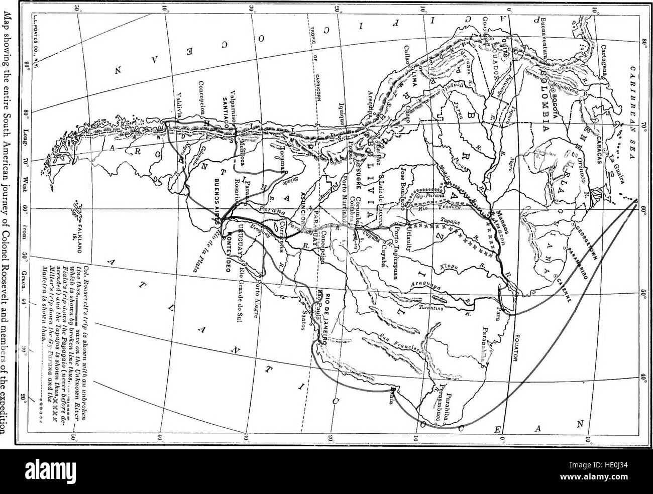 Rainforest exploration at Black and White Stock Photos & Images - Alamy