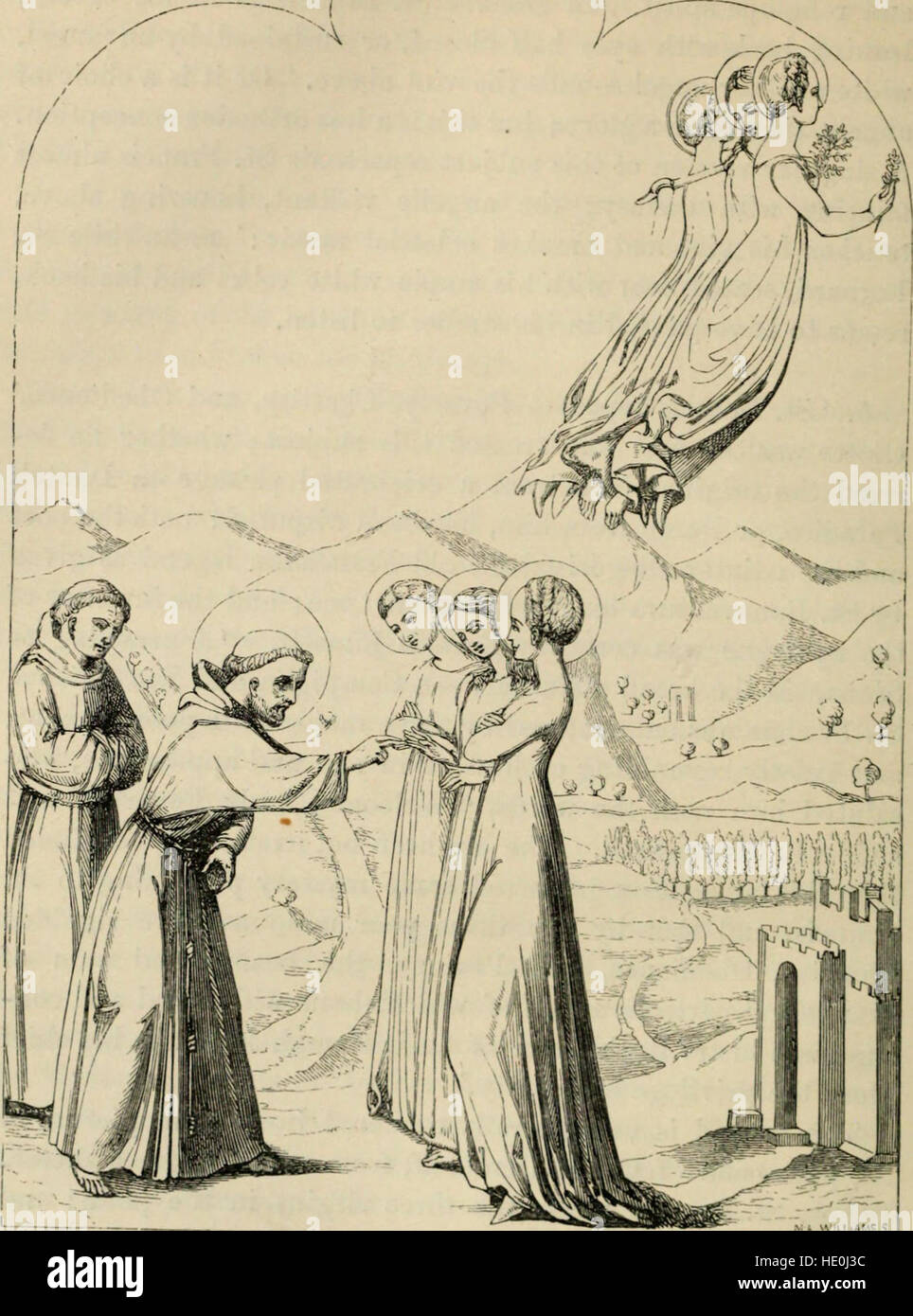 *Legends of the Monastic Orders* (1867) explores the representation of ...