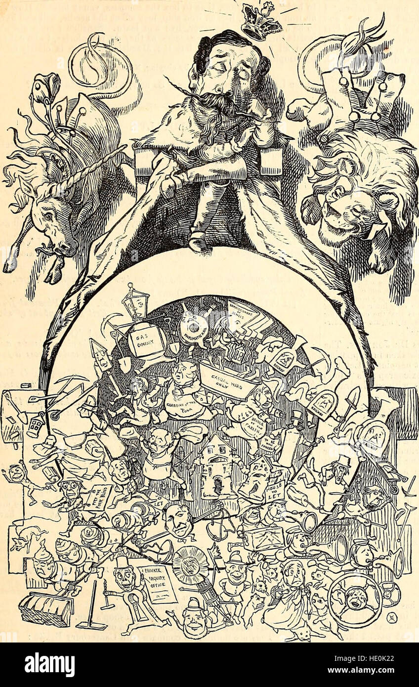 The 1841 edition of *Punch* provides a satirical look at British ...