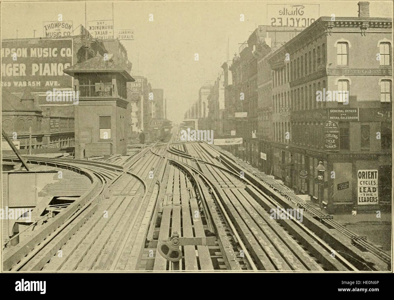 Chicago 1900 hi-res stock photography and images - Alamy