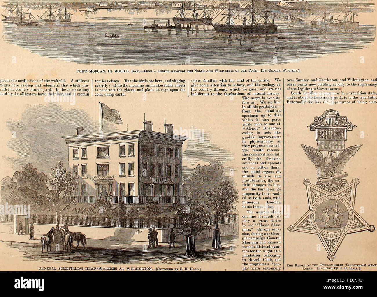 Harper's Weekly, a popular American newspaper published in 1865 ...