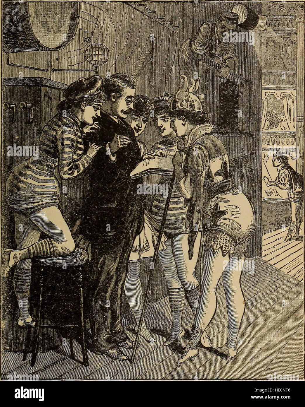 *Theatrical and Circus Life* (1893) explores the world of stage ...