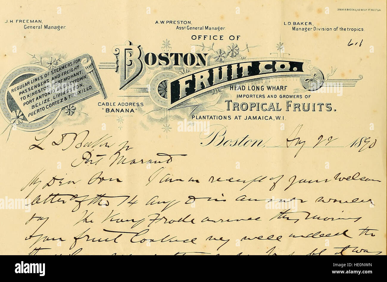 Papers, 1882-1901 (bulk 1883-1899) (1882 Stock Photo - Alamy