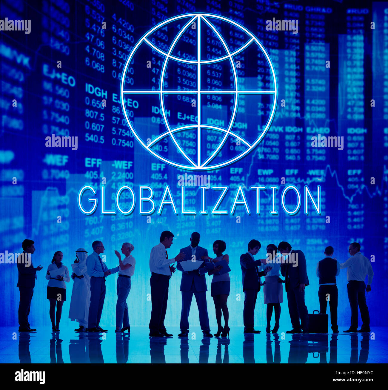 Global Business Enterprise Economics Corporation Concept Stock Photo ...