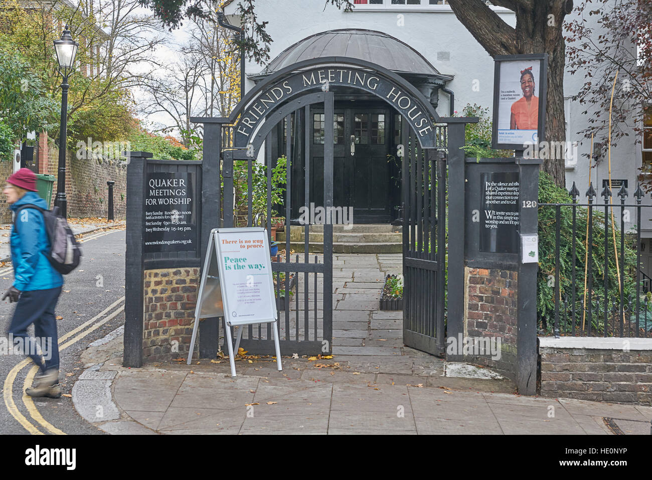 Quaker church hampstead hi-res stock photography and images - Alamy
