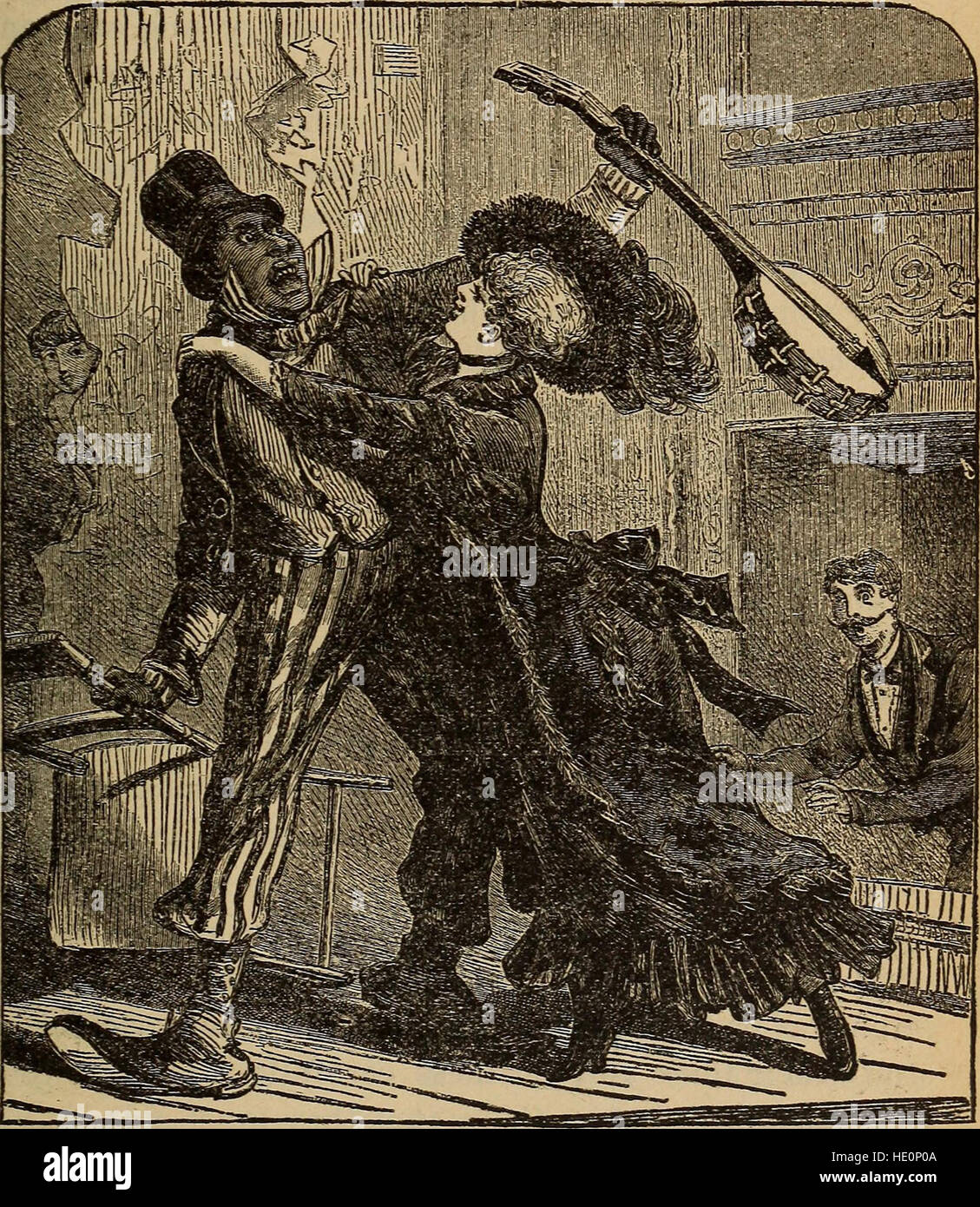 This 1893 work explores the vibrant world of theatrical and circus life ...